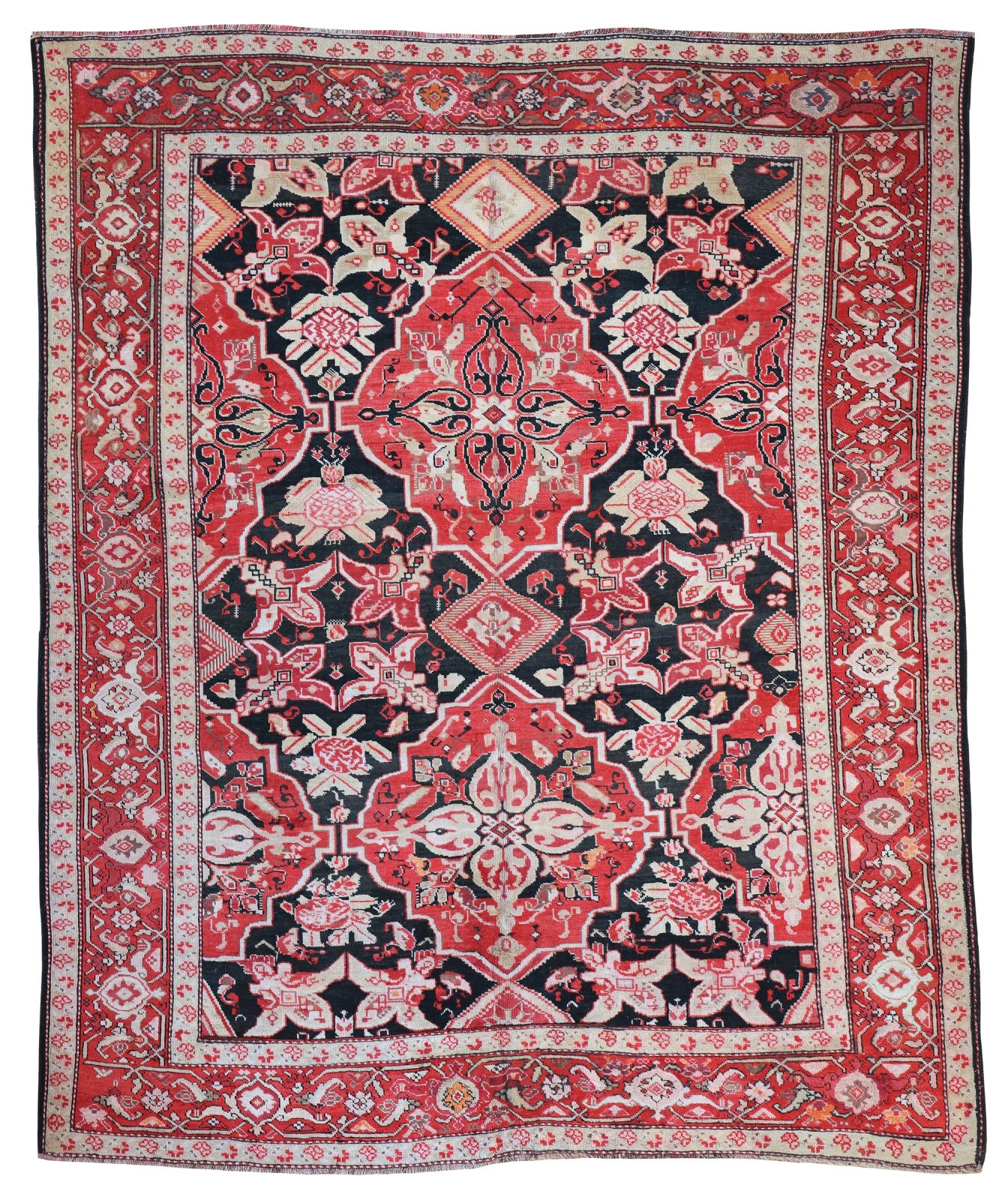 Antique Karabagh rug - Farnham Antique Carpets